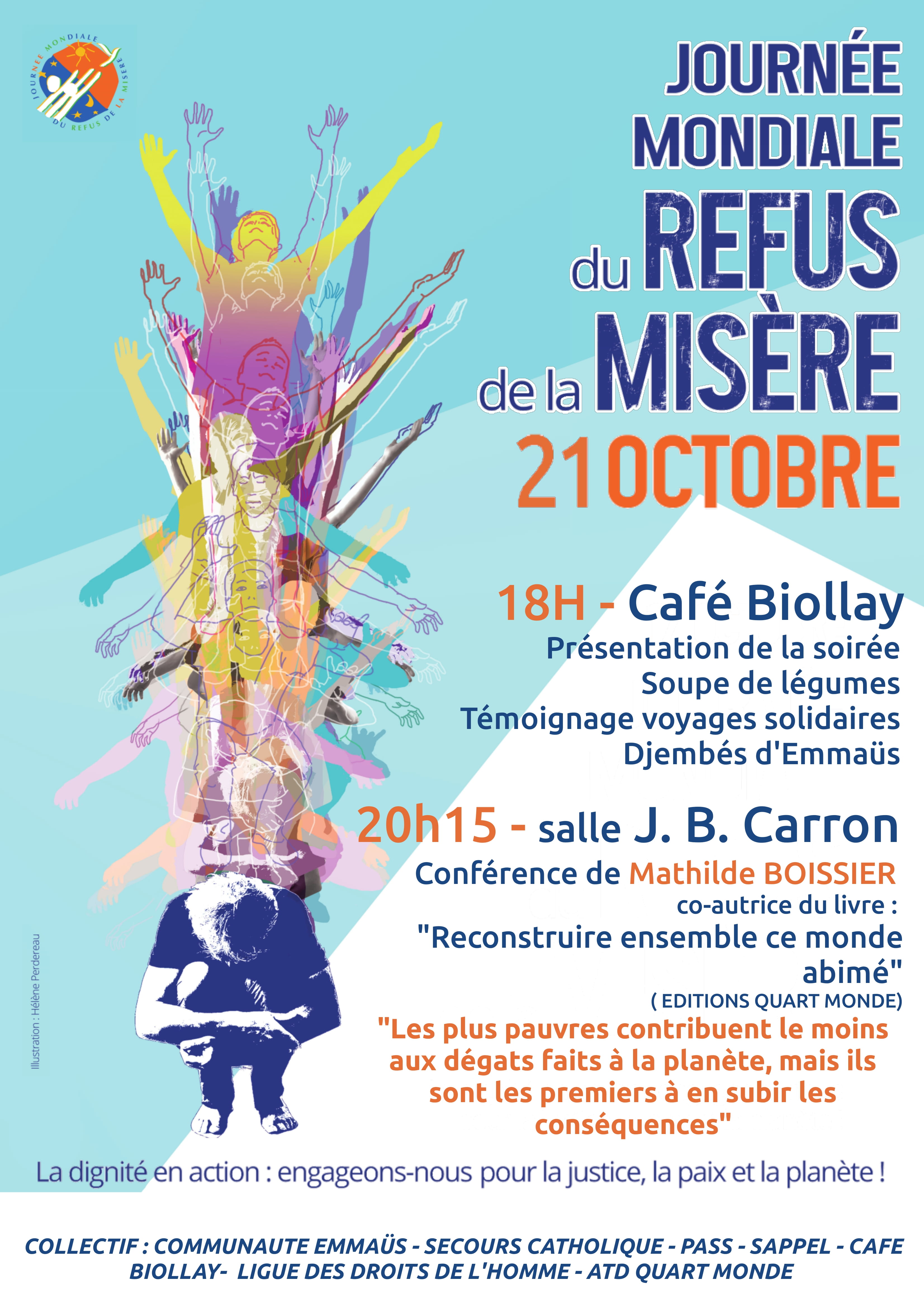 Journée mondiale du refus de la misère | Délégation de Savoie du ...